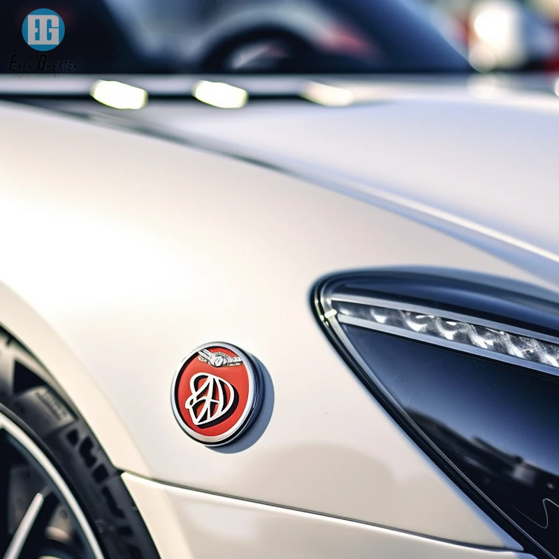 Premium Chrome Silver 3d Metal Or Abs Plastic Auto Car Emblems Custom ...