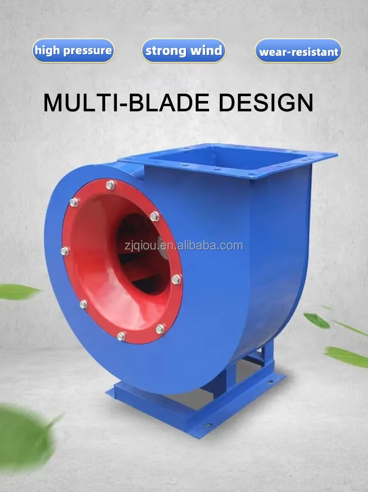 4-72A 380V Cast Iron Centrifugal Fans Ventilation Induced Draft Fan ...