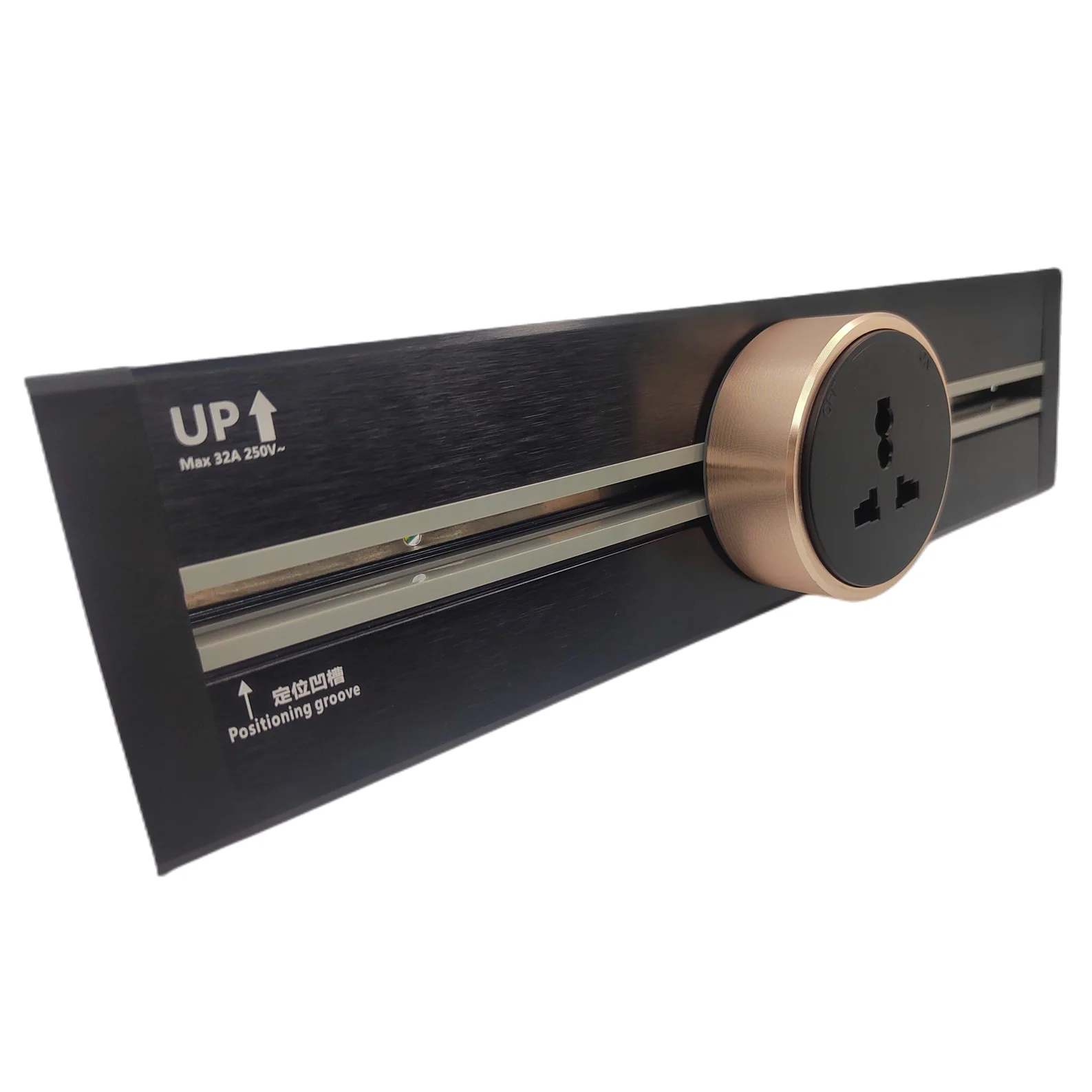 Universal Multi Smart Office Desk Power Track System Electric Socket ...