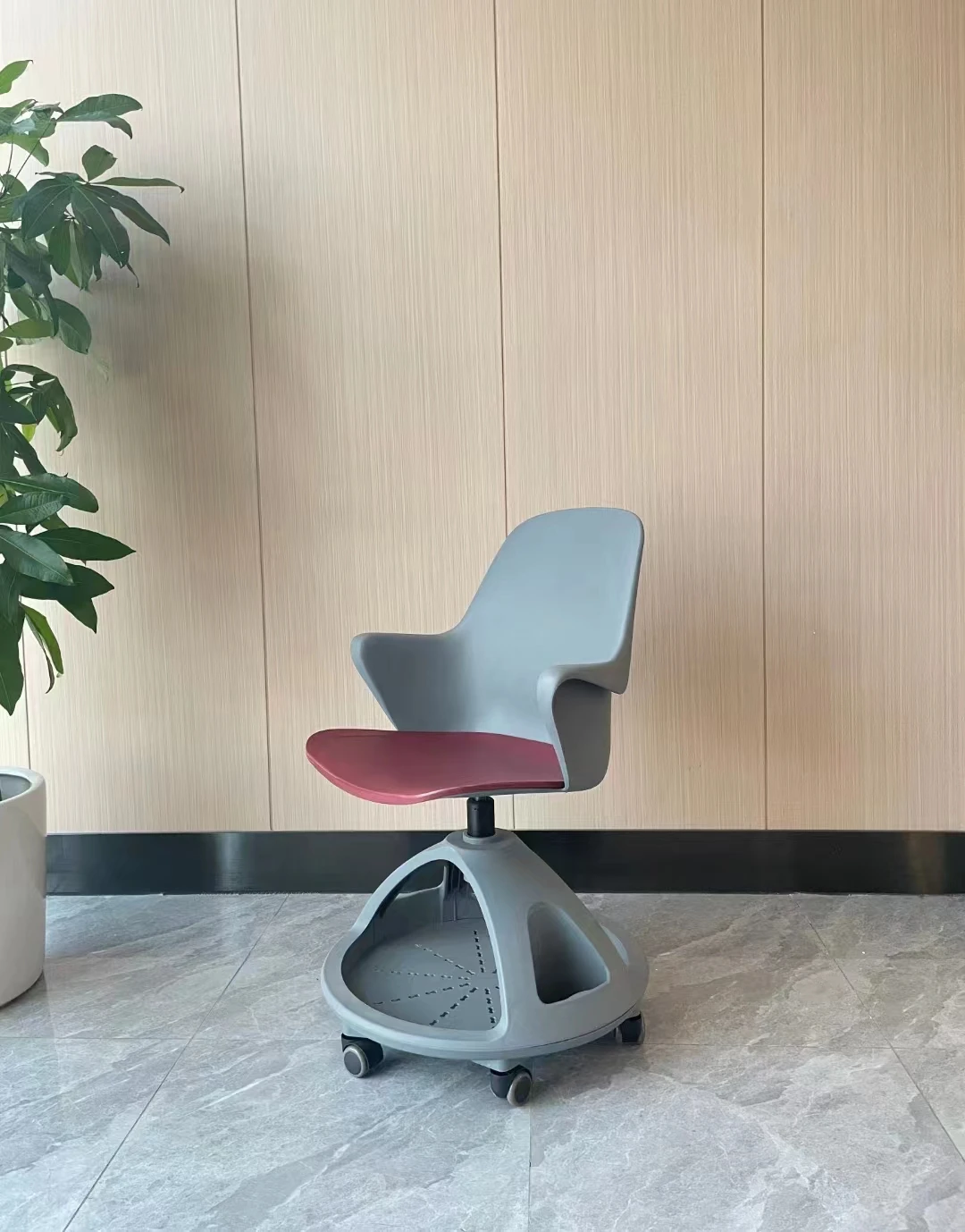 Modern University Chair and Desk Set with Wheels - Customizable School ...