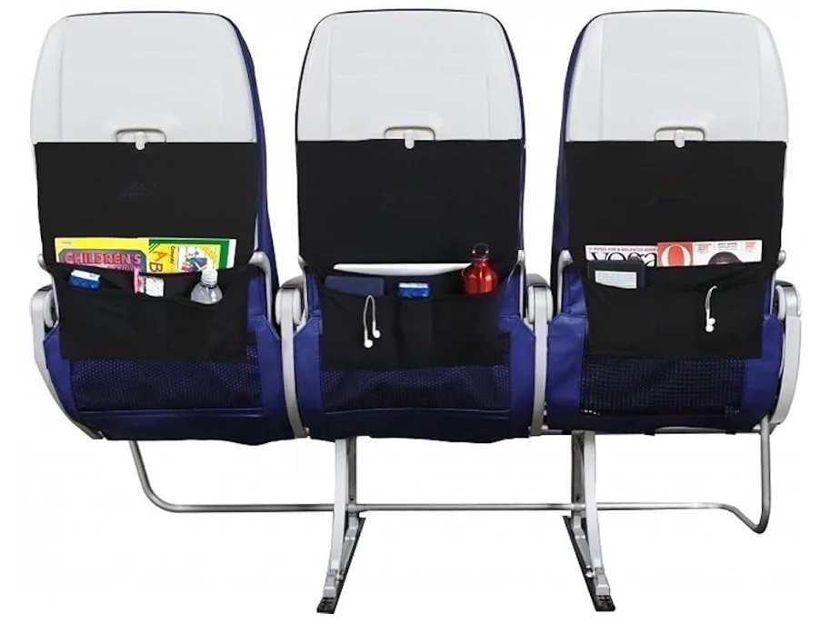 Airplane Pockets Airplane Tray Table Cover Seat Back Organizer ...