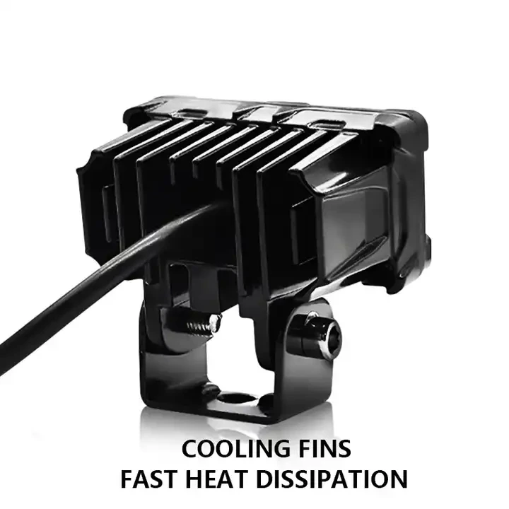 3inch Dual Color LED Spotlight - 25W Offroad Motorcycle Lights