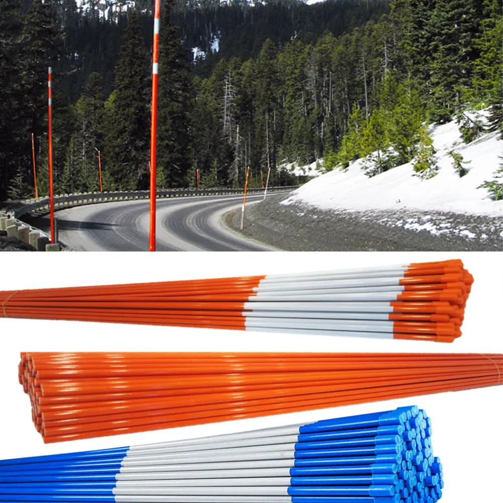 Hot Sell Reflective FRP Driveway Marker Fiberglass Snow Marker Stake ...