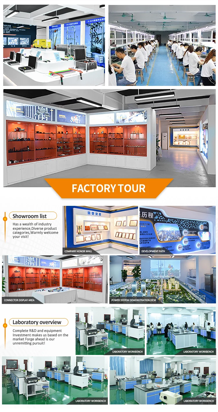 ANEN SAS50 600V 50A Finger Proof UPS System Power Connectors