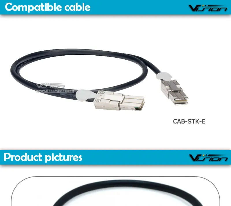 Cisc0 C2960x-stack Stacking Module 2960x Cab-stk-e-0.5m Stack Cable ...