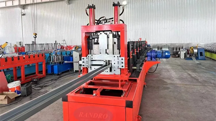 Heavy Duty Cz Purlin Automatic Roll Forming Machine Automatic C Z Two In One Purlin Machine ...