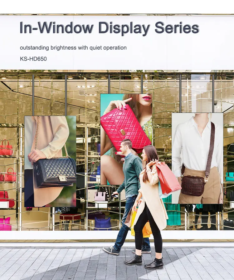 Ceiling Window Display 3000cd/m2+700cd/m2 High Brightness Window Lcd ...