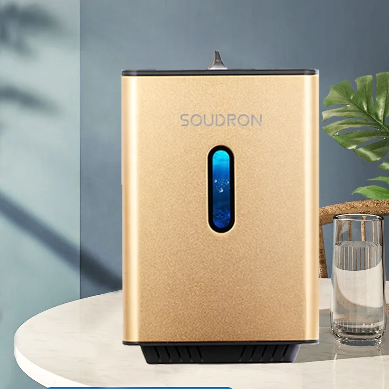 SOUDRON Health Pure Hydrogen Inhaler Breathing Molecular Machine PEM ...