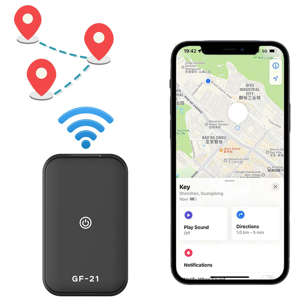 4G/5G GPS Tracker for Vehicles , Real-Time Car Tracking Device,Hidden Car Locator Tracking ...