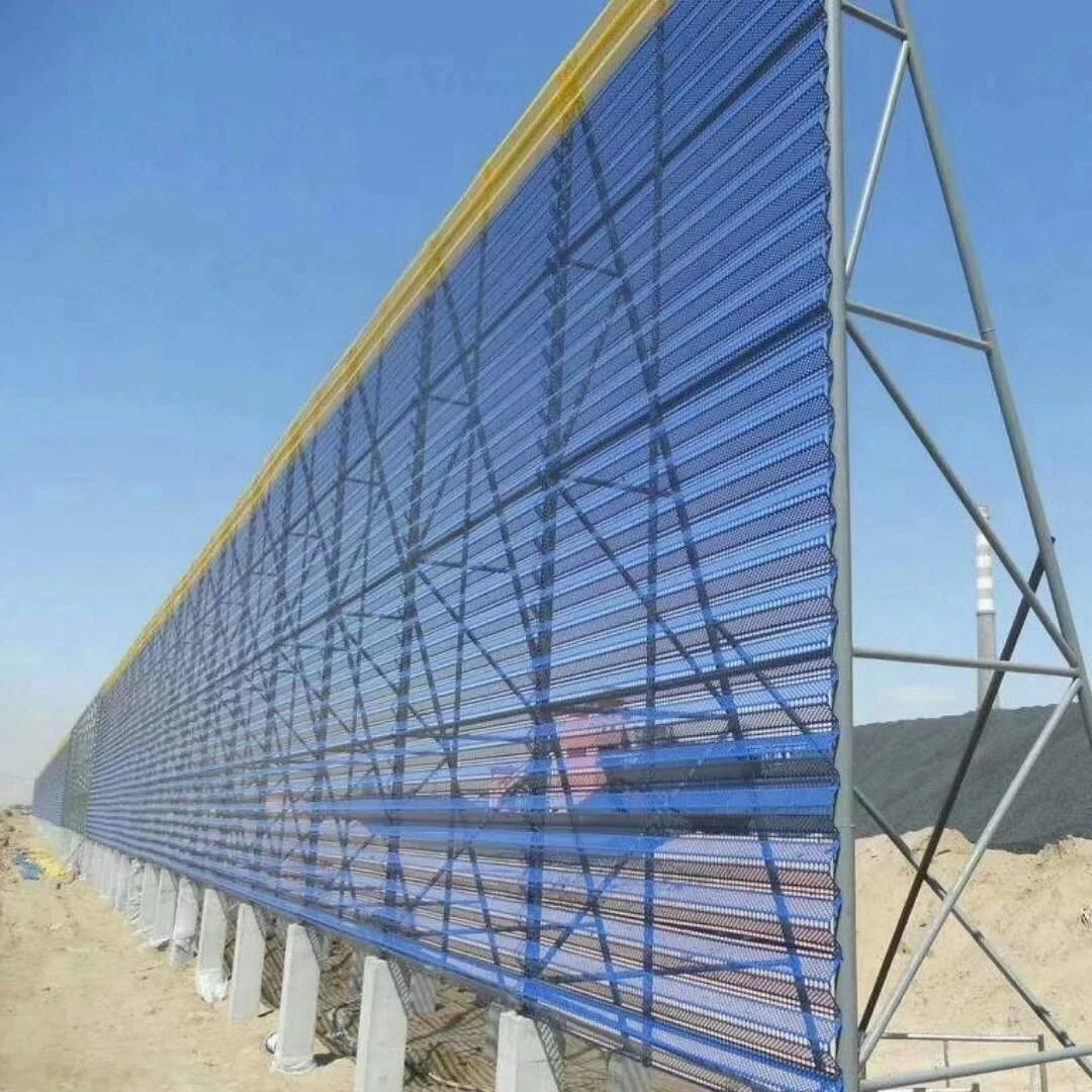 Manufacturer Color Steel Tile Structure,Wind Fence,Wind Break Barrier ...