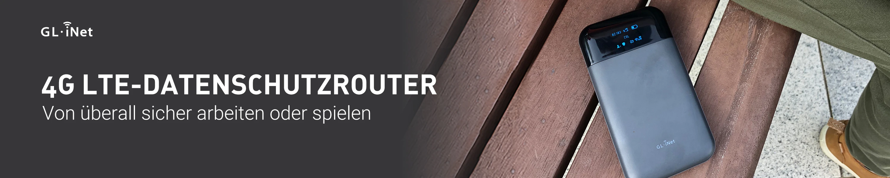 Gl.inet E750 Mudi V2 - Powerful Cellular Router with 7000mah Battery
