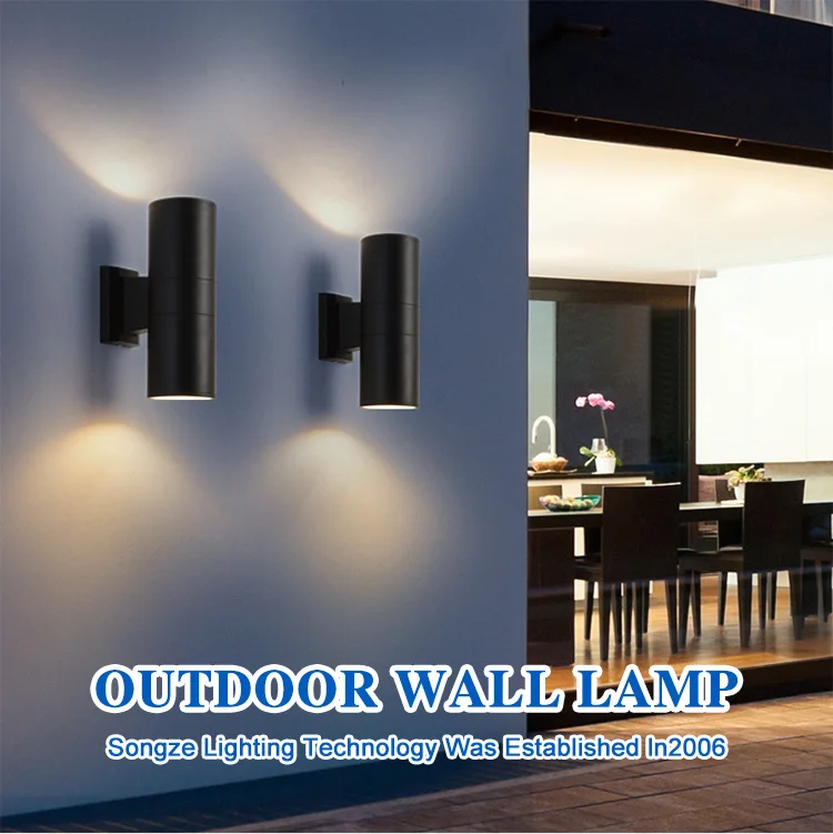 New Design Black Modern Exterior Home Wall Scones External Fixtures ...