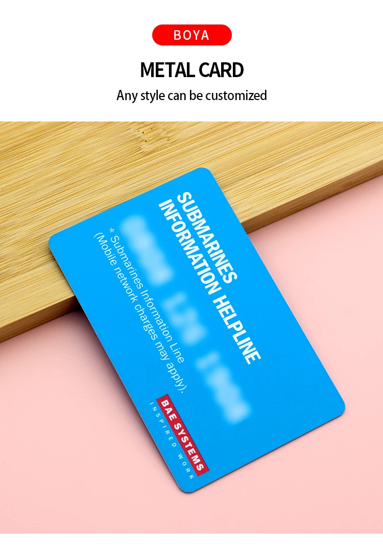 Stainless Steel Custom Metal Business Card Print Metal Engraving Cards ...