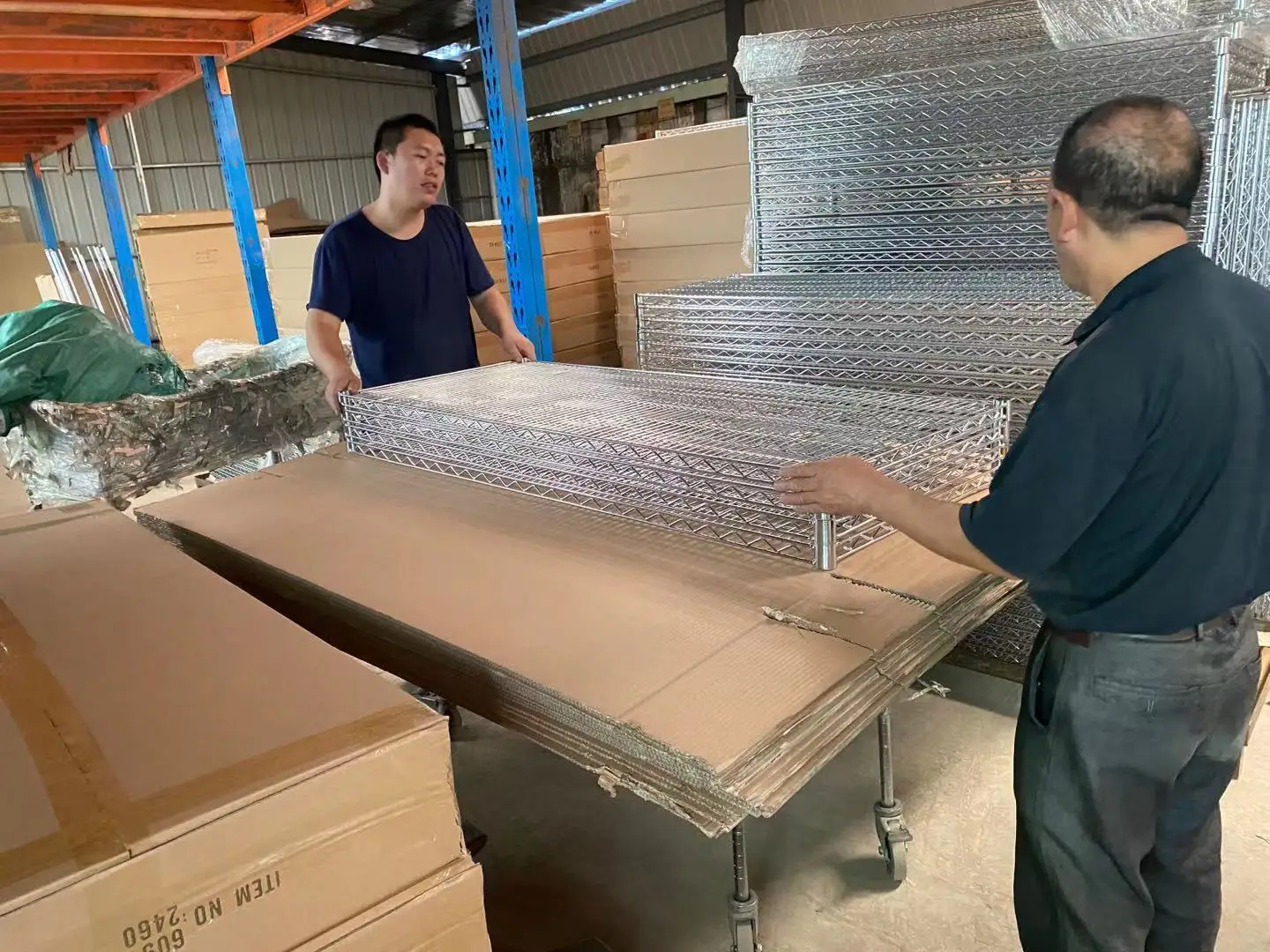 Smt Esd Smd Pcb Reel Storage Shelving Rack Trolley Smt Component Reel ...