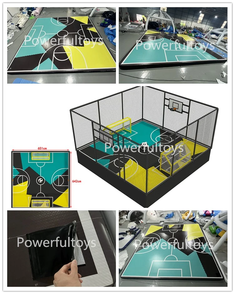 Custom Inflatable Large Size Jumping Air Track Floor Tumble Gymnastics ...