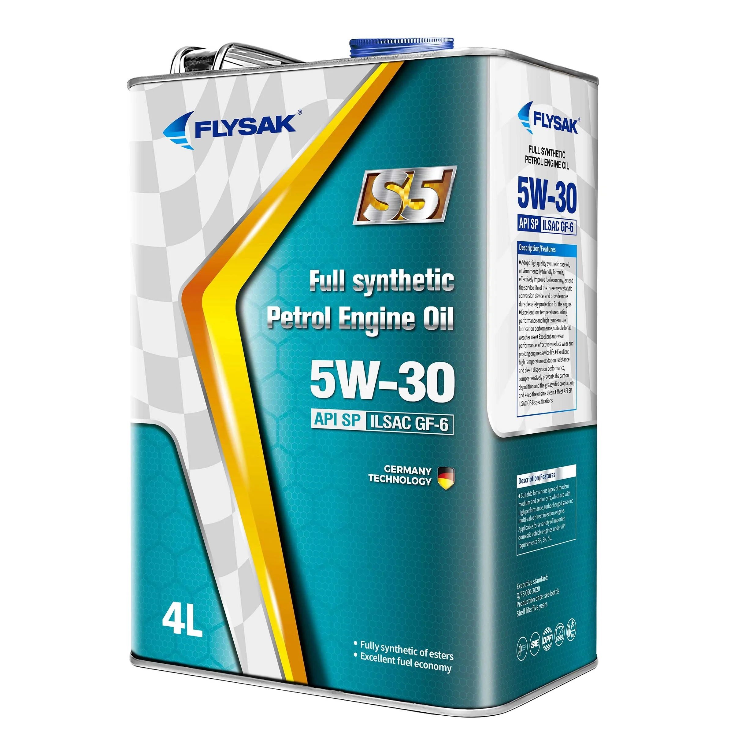S5 Superior Quality Highly Protective Automotive Lubricant Fully ...