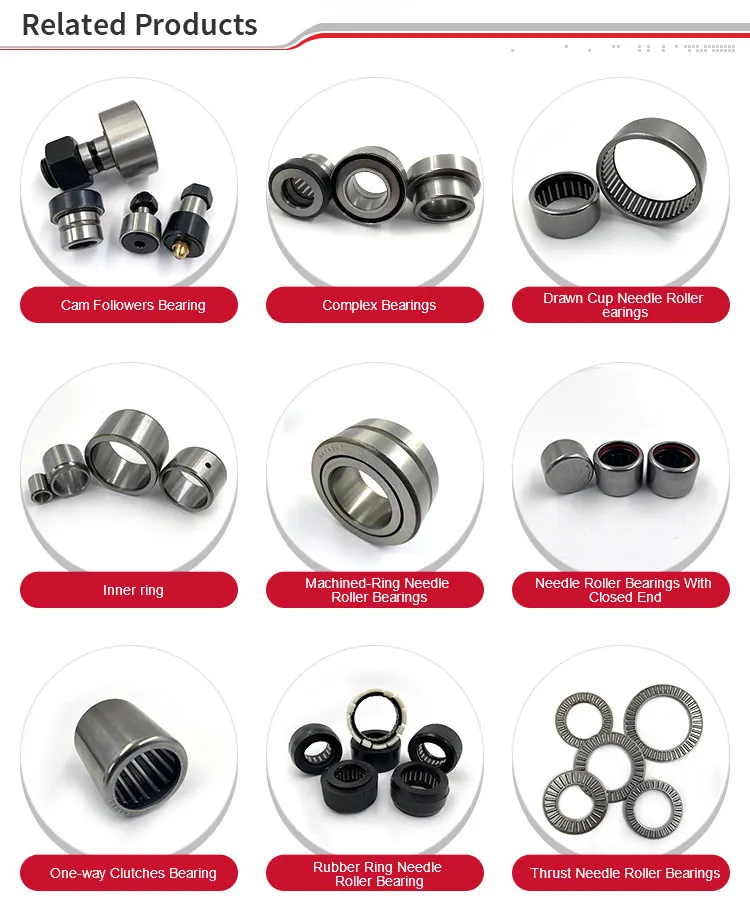 Hf Series One Way Needle Bearing Drawn Cup Roller Bearing Hf 0812 ...