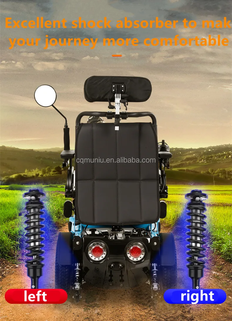 Off-road Electric Wheelchair - Powerful & Reliable Mobility