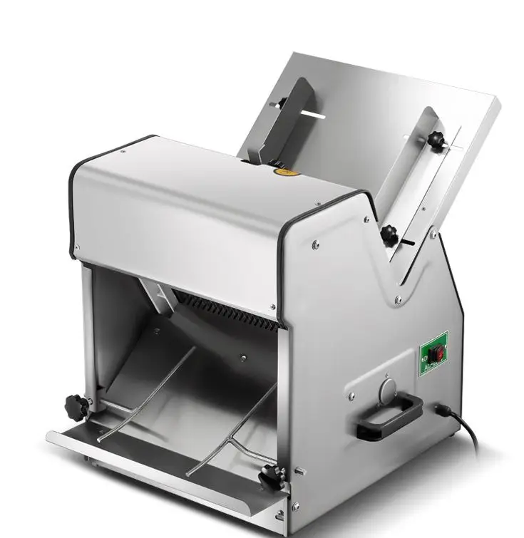 Table Top Commercial Industrial Electric Metal Hamburger Bread Slicer ...