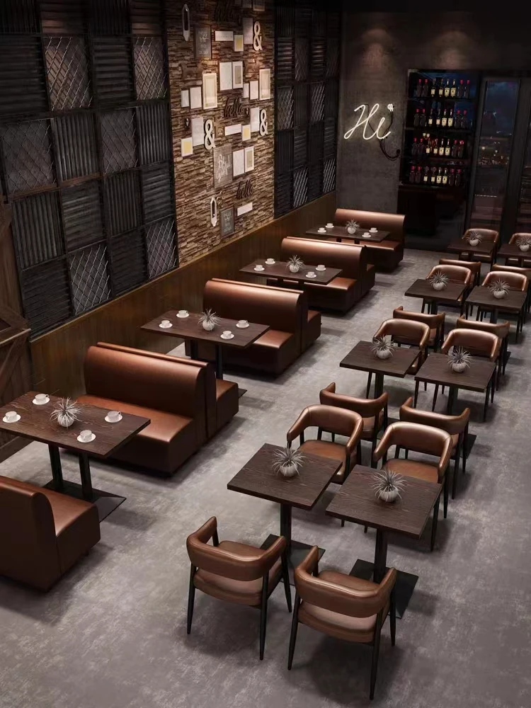 Hot Sale Modern Commercial Furniture Wood Smokeless Office Dining ...