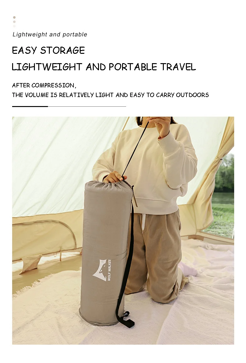 Automatic Inflatable Outdoor Tent Sleeping Mat Moisture-proof Single ...