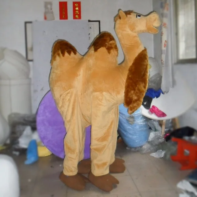Funtoys 2 Person Camel Mascot Costume Custom Fancy Anime Cosplay Dress ...