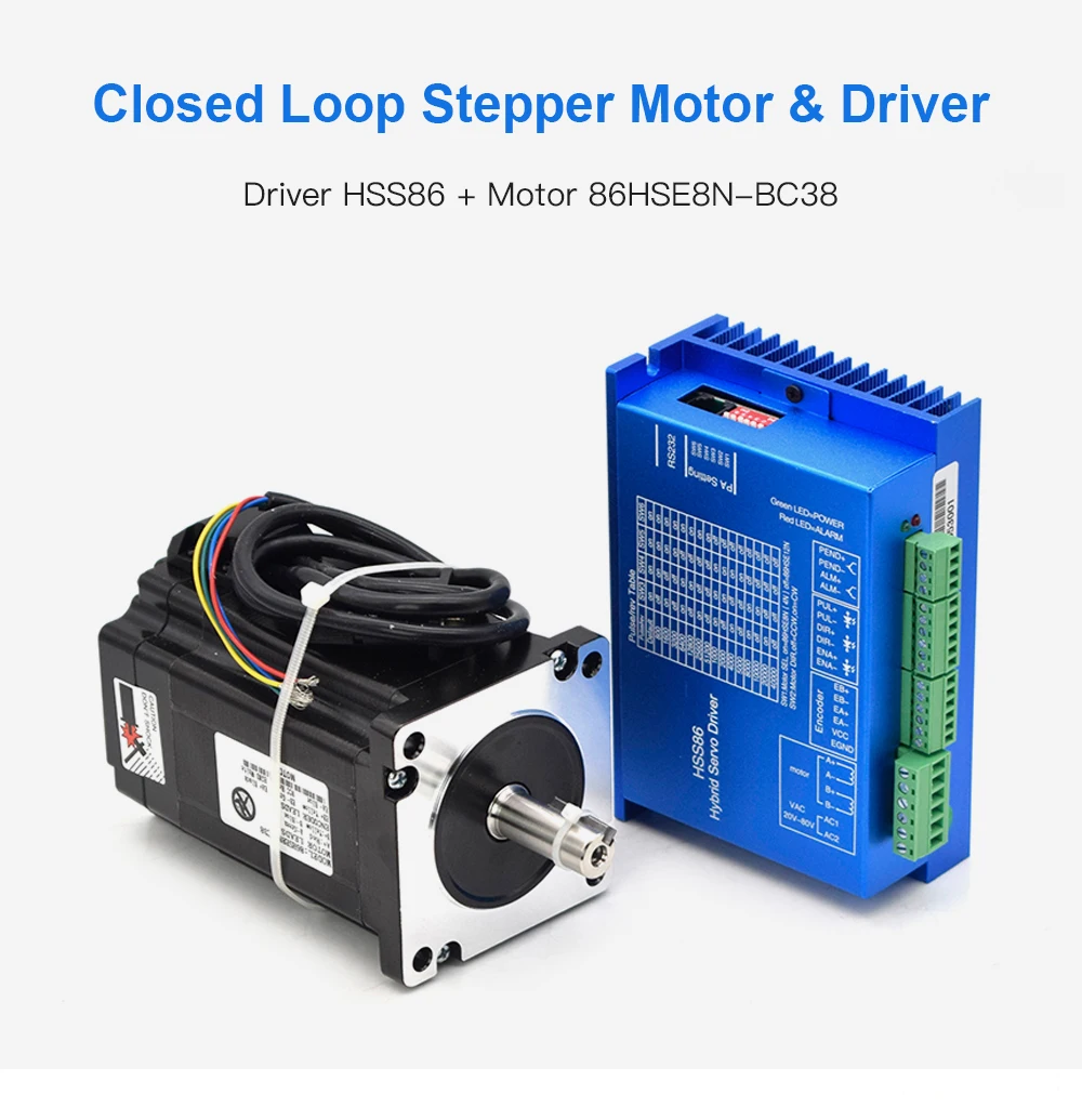 Wavetopsign NEMA 34 Torque 8n.m Stepper Motor Driver for CO2 Laser Cutting