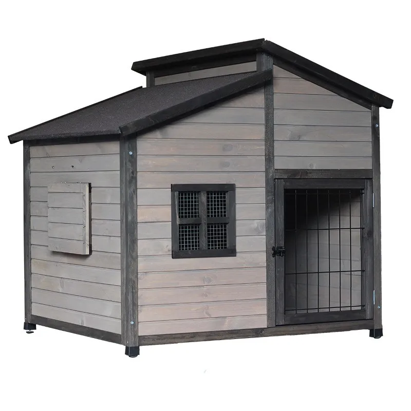 M Wholesale Solid Wood Embalmed Dog House Medium Small Large Rain-Proof ...