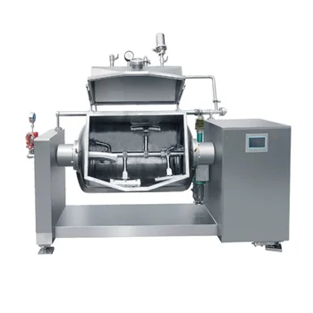 Horizontal Mixer Machine 400 Liter Cooking Pot Food Processing Plant ...