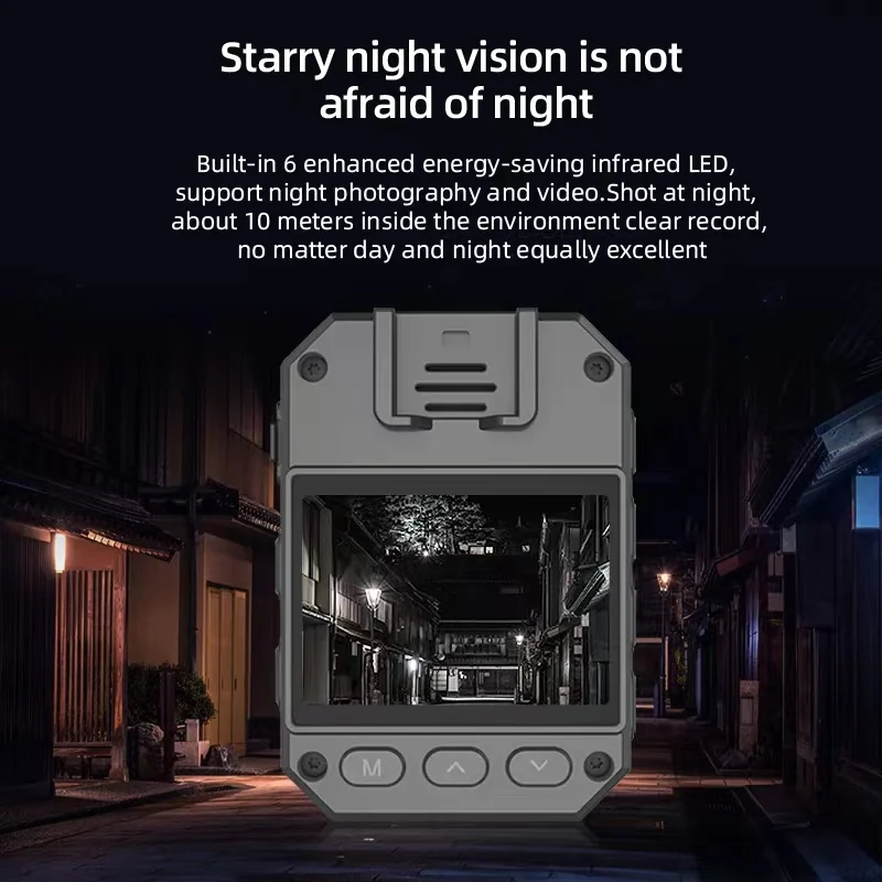 2024 Latest Body Worn Camera 1080p Full Hd Night Vision Small Portable ...