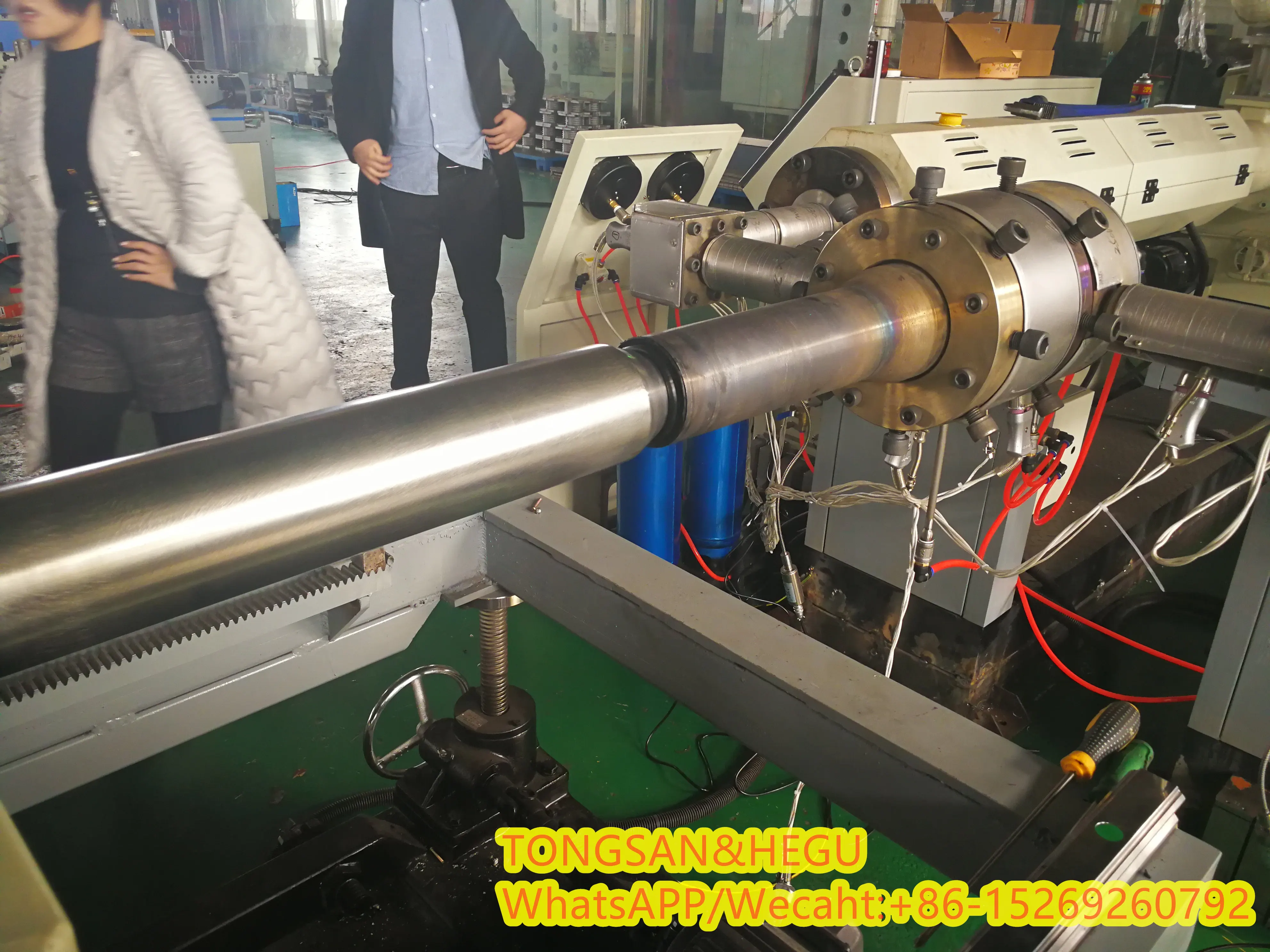 110-350mm Drainage System Double Wall HDPE Corrugated Pipe Machine ...