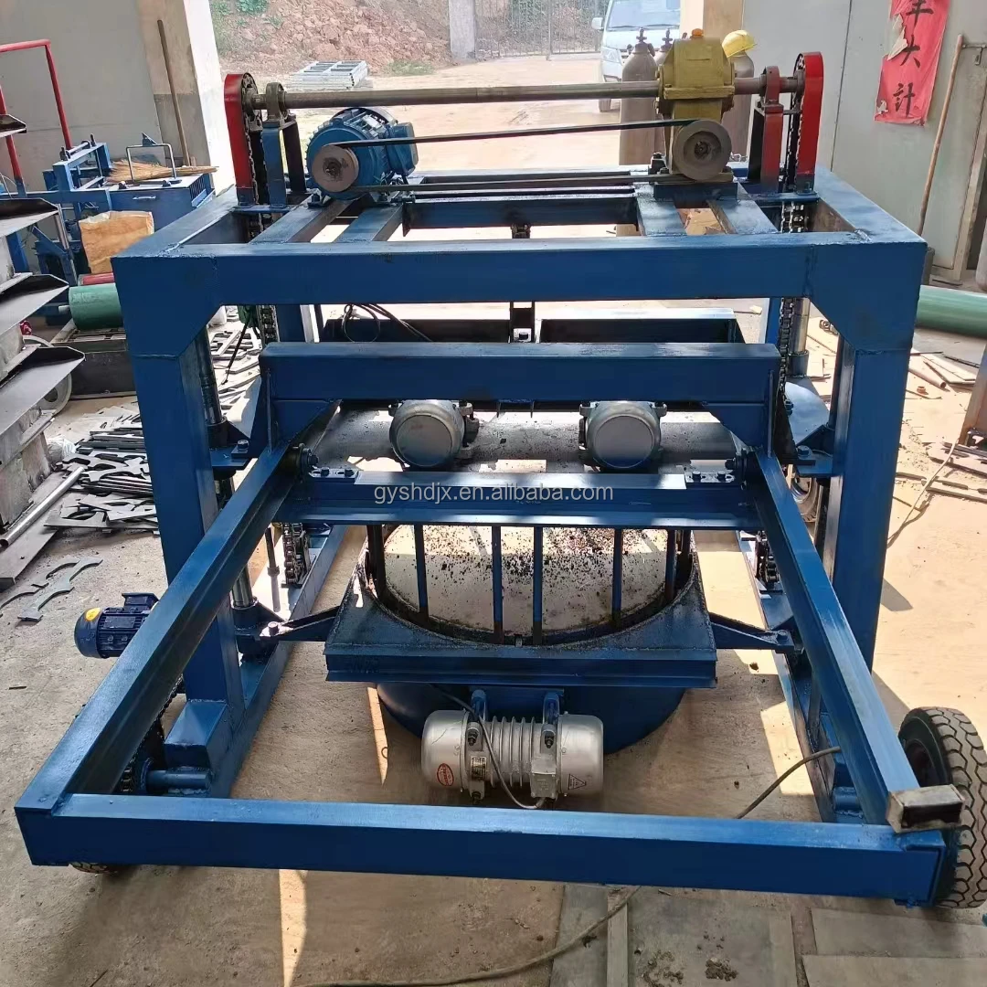 Manhole Culvert Drainage Concrete 1200MM Pipe Making Machinery