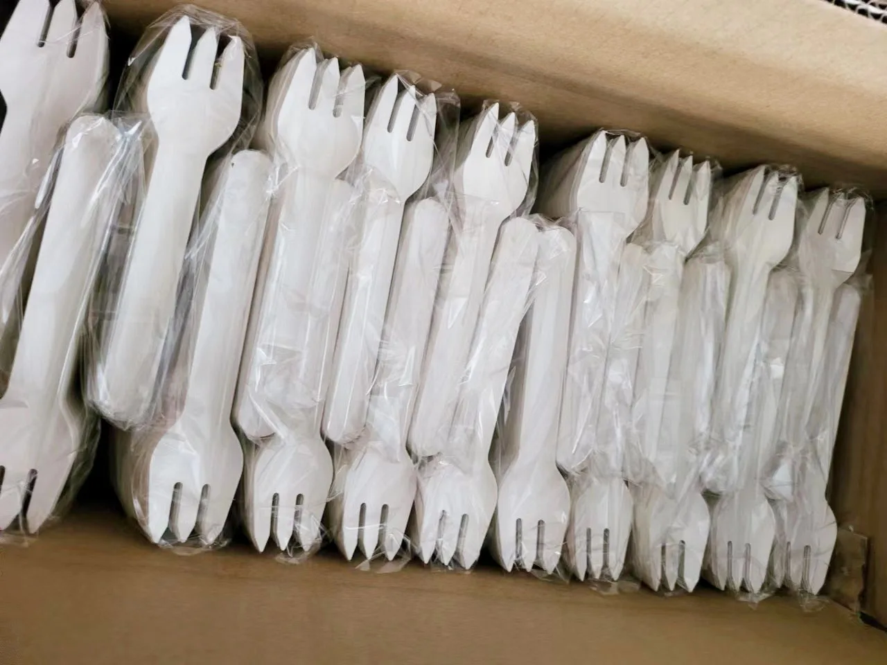 Eco-friendly Disposable Paper Knife Fork Spoon Cutlery - Buy Eco ...