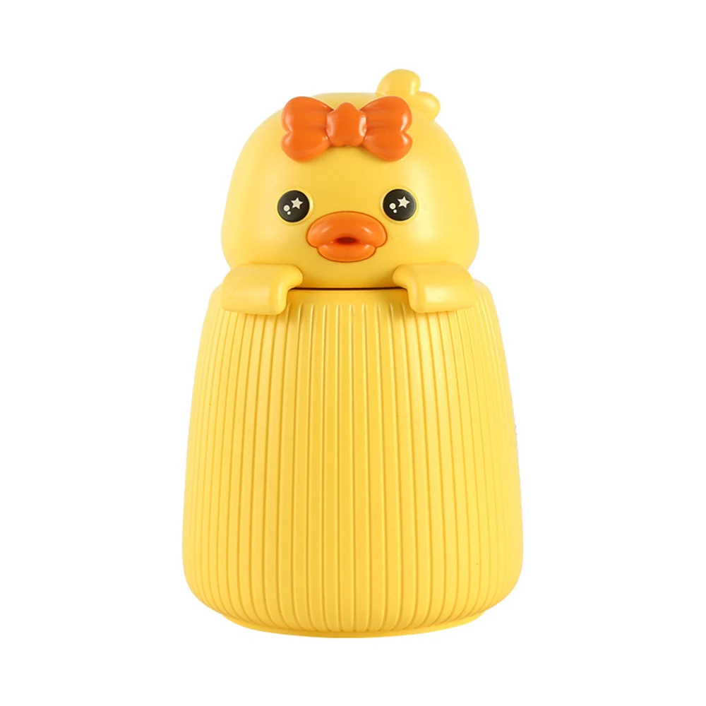 Cartoon Mini Desktop Humidifier Cute Little Yellow Duck Fog Volume ...