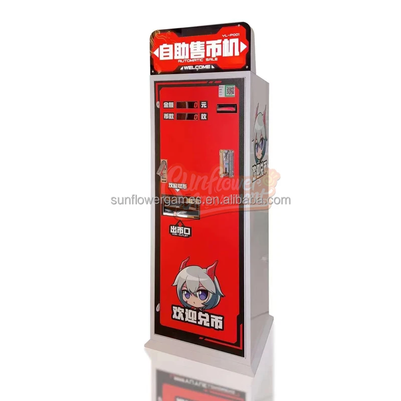 Amusement Coin Changer Vending Machine Security Token Changer Machine ...