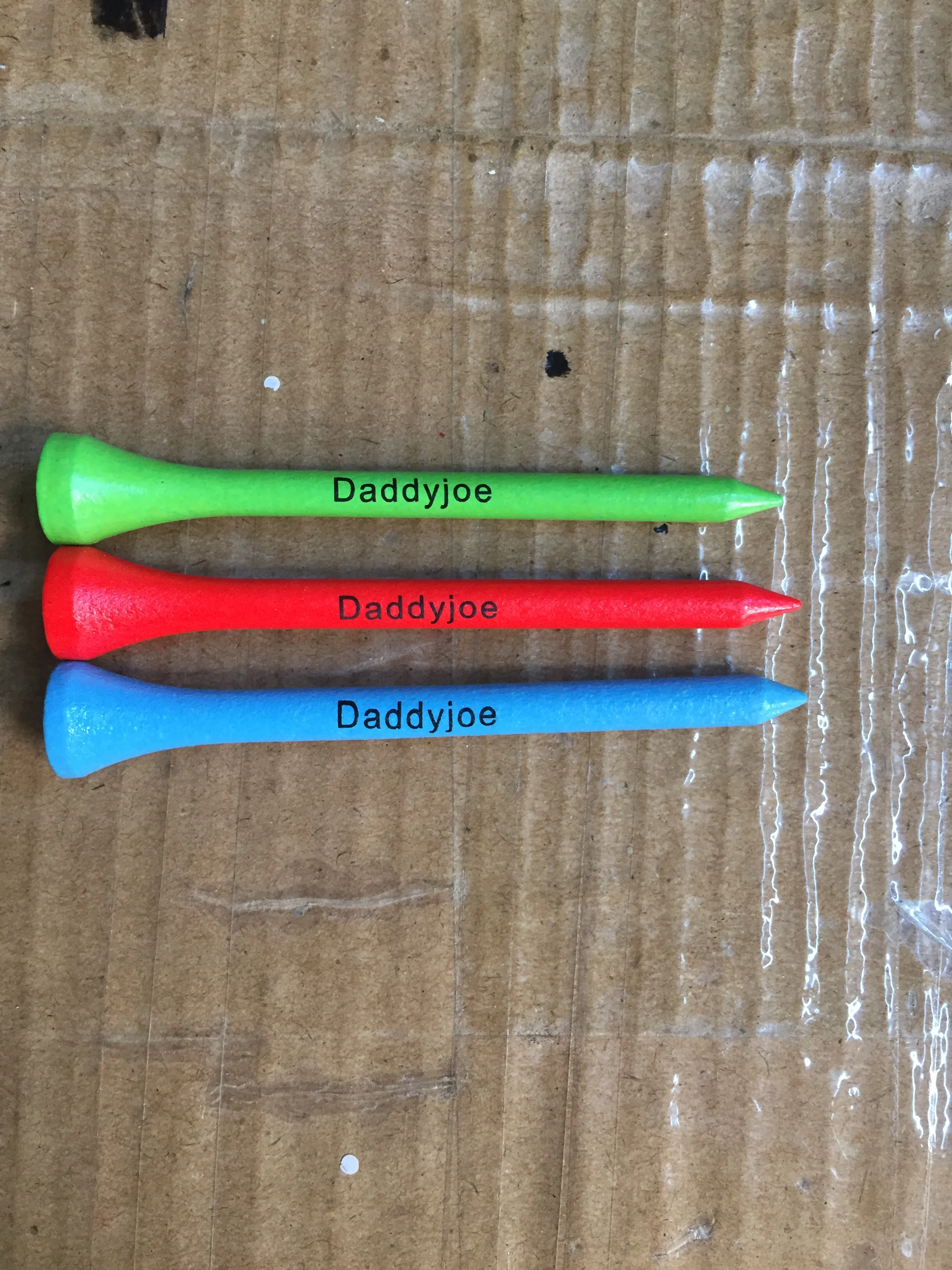 70mm 2 3/4 Inch Professional Durable Wood Golf Tees by DIAS