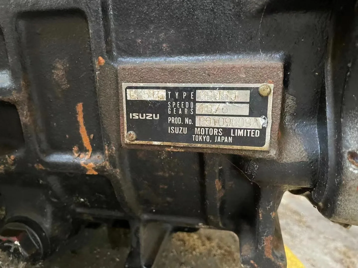 Original Complete Engine 6hh1 Used Gearbox For Isuzu - Buy 6hh1 Used ...