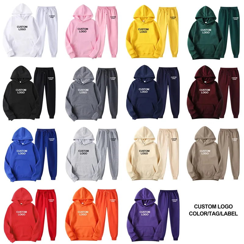 Shop Our OEM Private Label Jogger Set - Custom Logo Sweatsuit