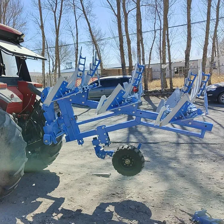 Small Tractor Traction Plow Three Point Suspension Reversible Flipping Plow Deep Turning ...