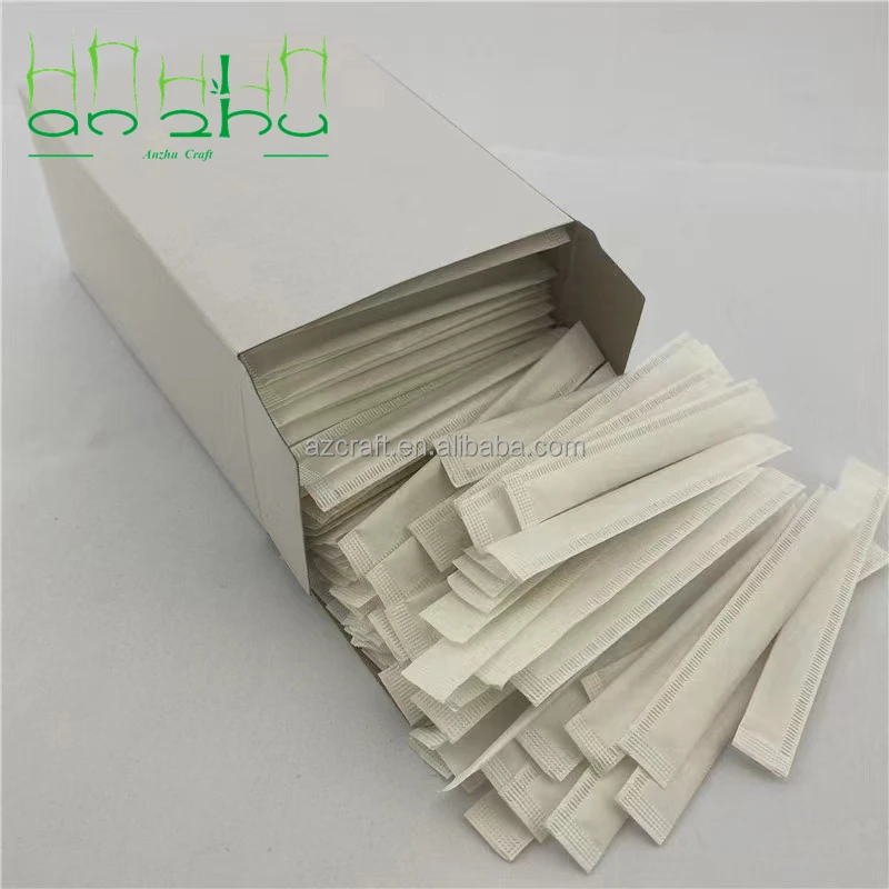 Single Packed Toothpick Double Point Wood Bamboo Flat 2.5 Inch ...