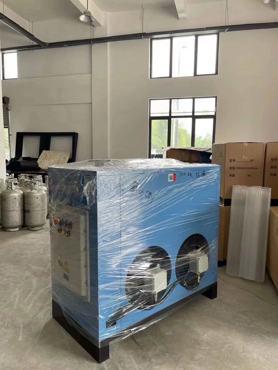 Refrigerated 10hp R134a Compressed Air Dryer For Screw Air Compressor ...