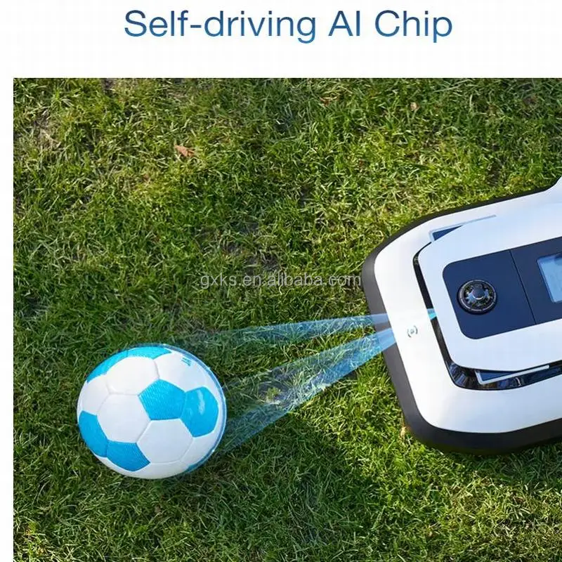 Self Propelled Electric Gps Lawnmowers Robot Grass Cutter Machine ...