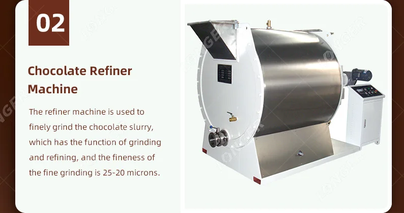 Automatic Chocolate Process Plant Equipment - High Productivity