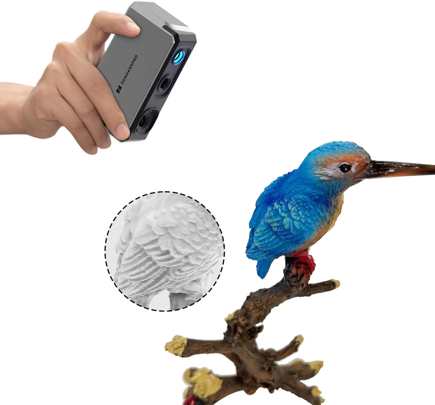 3dscan Pro High-resolution 3d Scanner & Fast Speed Printer | Wholesale