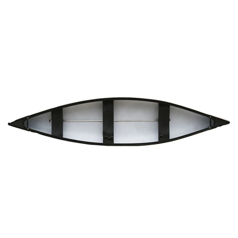 Roto-molded Canoe with Four Plastic Seats - Durable & Versatile