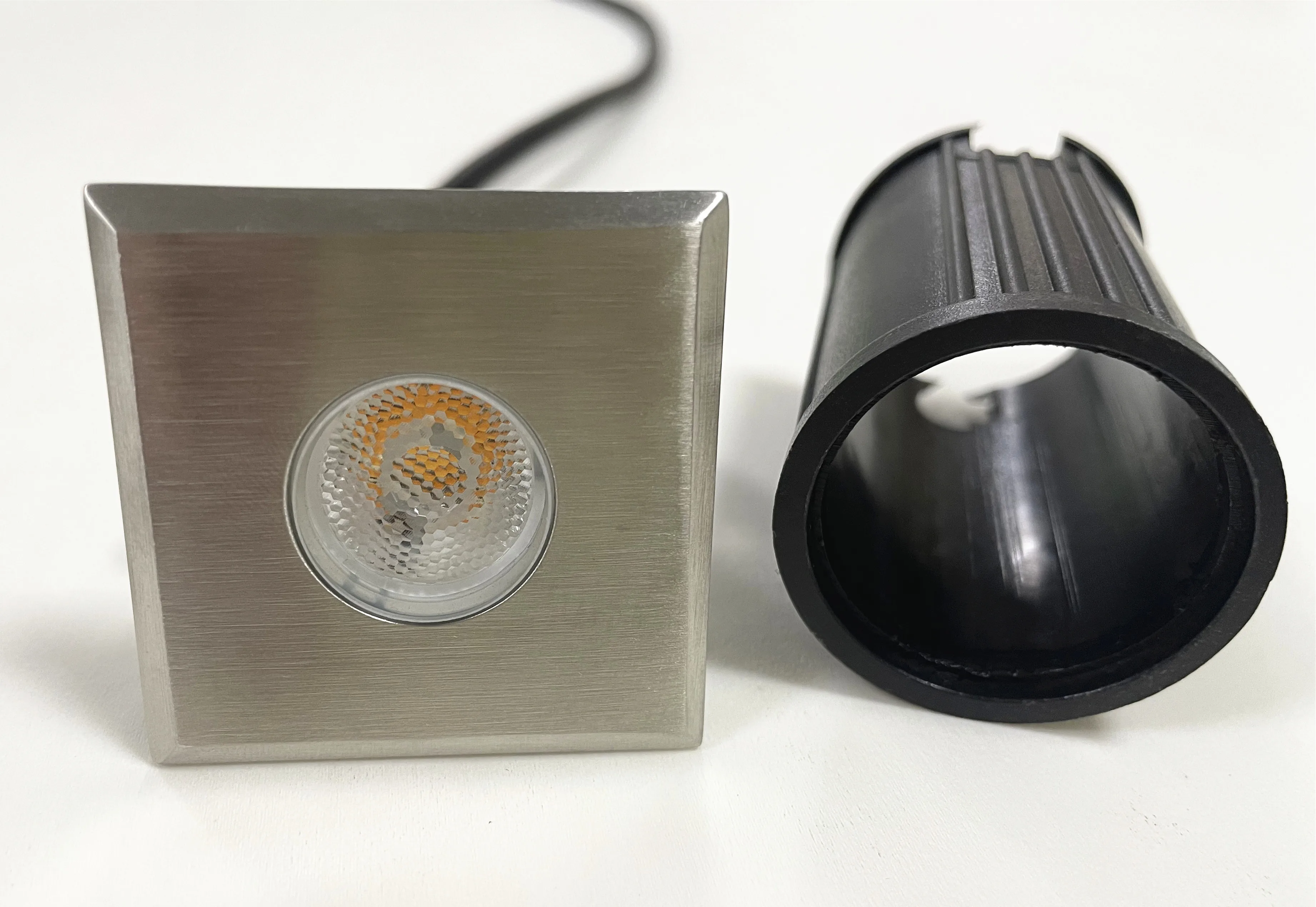 IP67 Stainless Steel Recessed LED Driveway Light Square Step Lamp