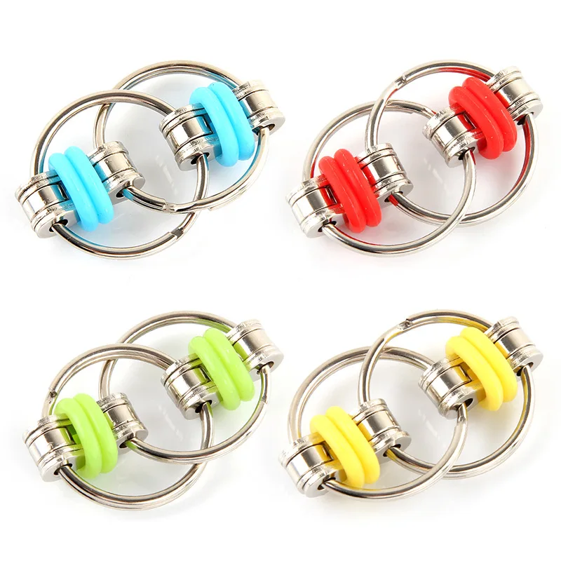 Manufacture Wholesale Hot Sale Fidget Works Flippy Key Ring Chain Hand ...