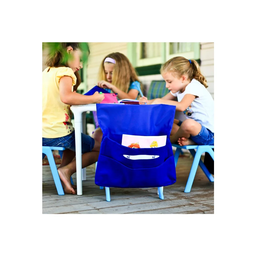 School Hanging Chair Pocket Bag Chair Back Cover Storage Bag - Buy ...