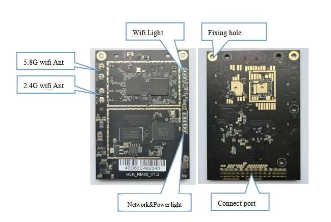 MT7621+MT7905 OpenWrt WiFi6 Router Module – GbE Wireless 802.11a/b/g/n ...