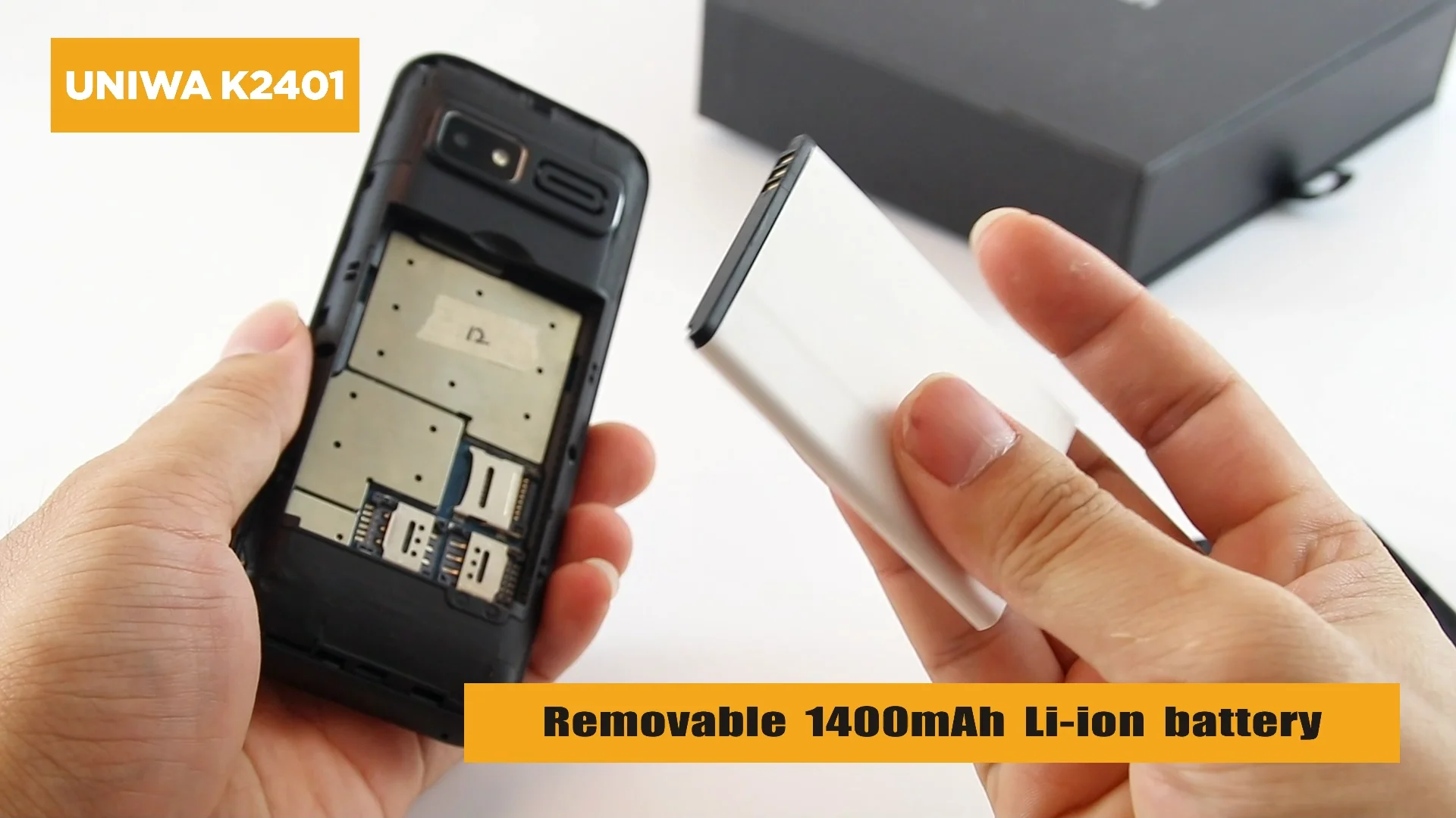 Uniwa K2401 2.4 Inch Kaios 4g Smart Feature Phone With Whatsapp & Wifi - Buy Mtn Smart Feature ...